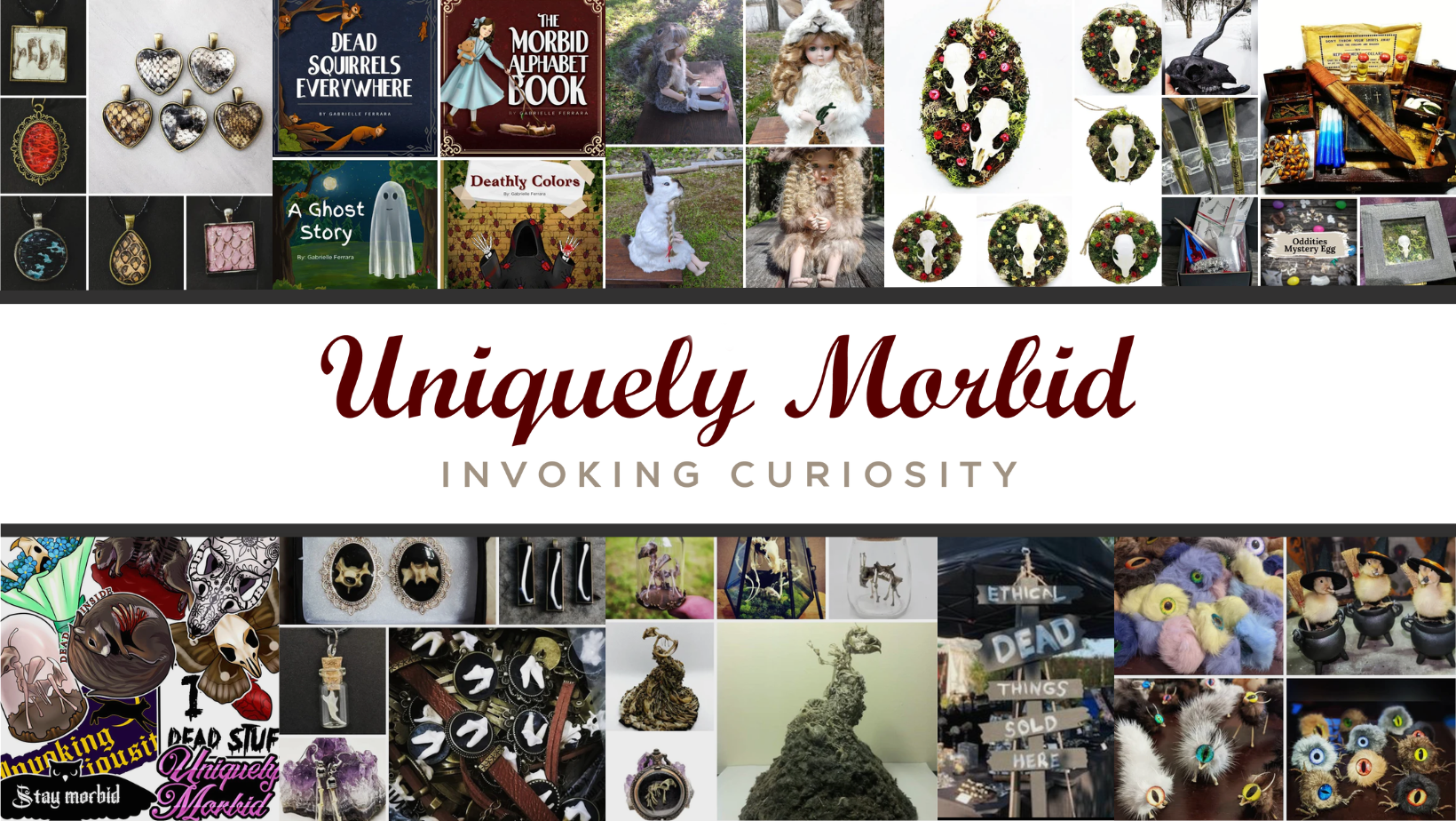 Uniquely Morbid®: Bone Jewelry, Creature Skeletons, Oddities, and More